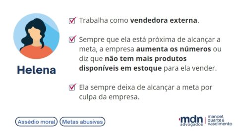 Cobrança excessiva de metas é Assédio? | MDN Advocacia